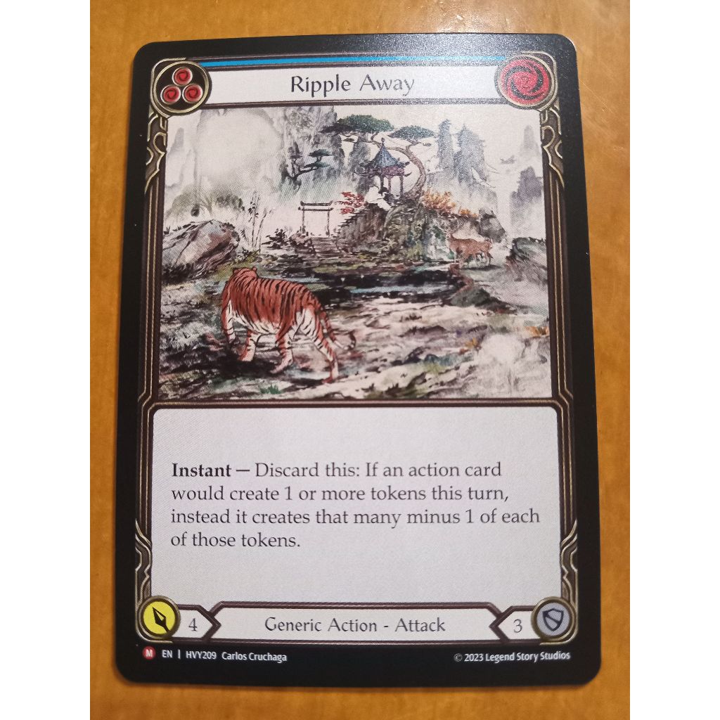 FAB Ripple Away Majestic M RF Heavy Hitters Flesh and Blood TCG HVY ...