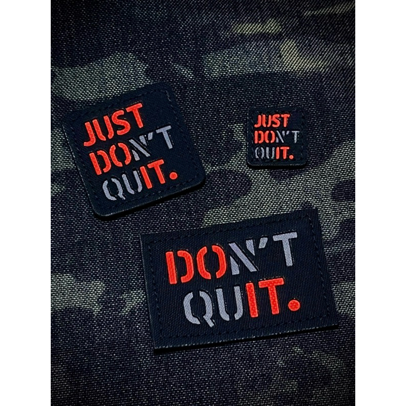 Just Do it Lasercut morale patch | Shopee Philippines