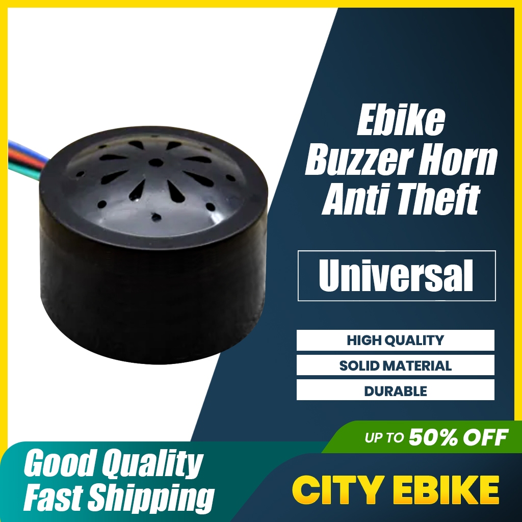 E-bike Buzzer Horn Anti-theft Reversing Voice Reversing Voice Horn ...