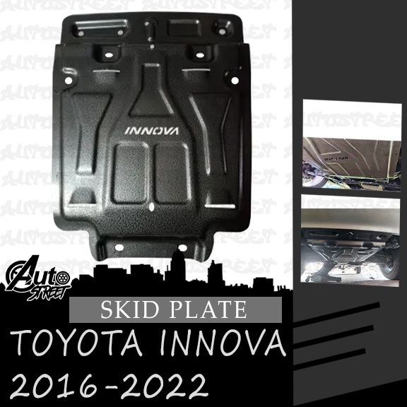 Toyota Innova 2016-2022 Metal Skid Plate (Black) | Shopee Philippines
