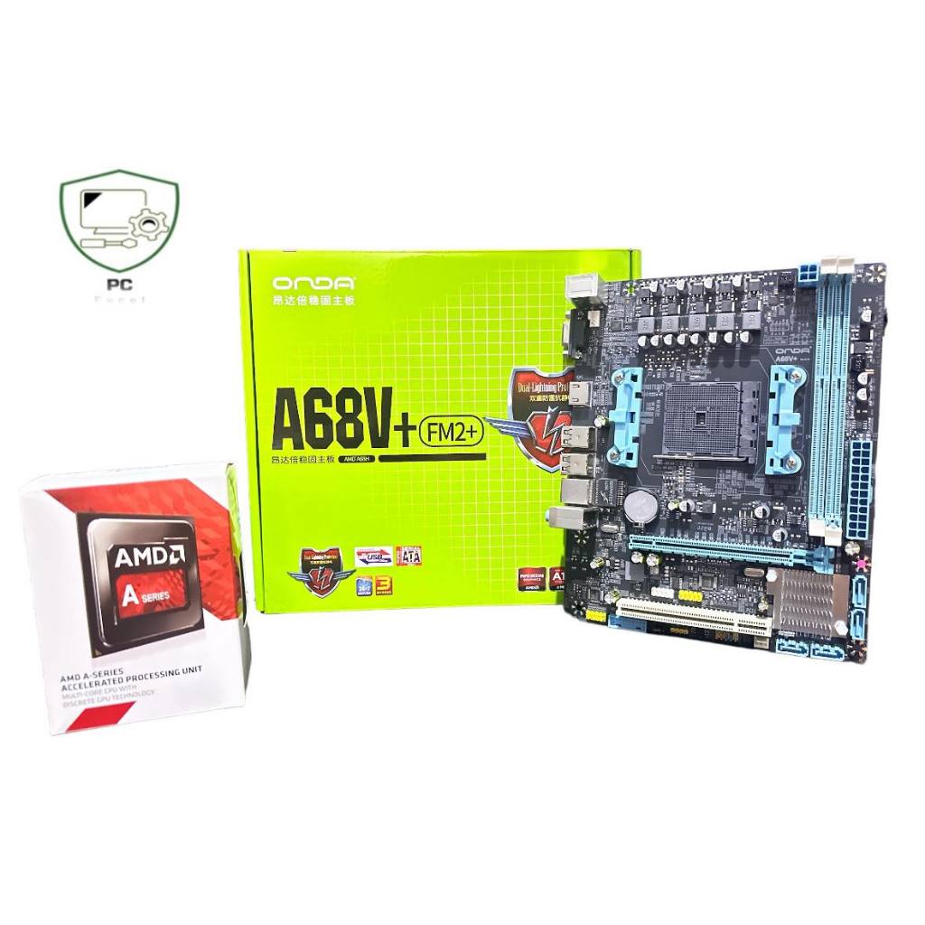 AMD A8-7680 BUNDLED WITH ONDA A68 FM2+ MOTHERBOARD | Shopee Philippines