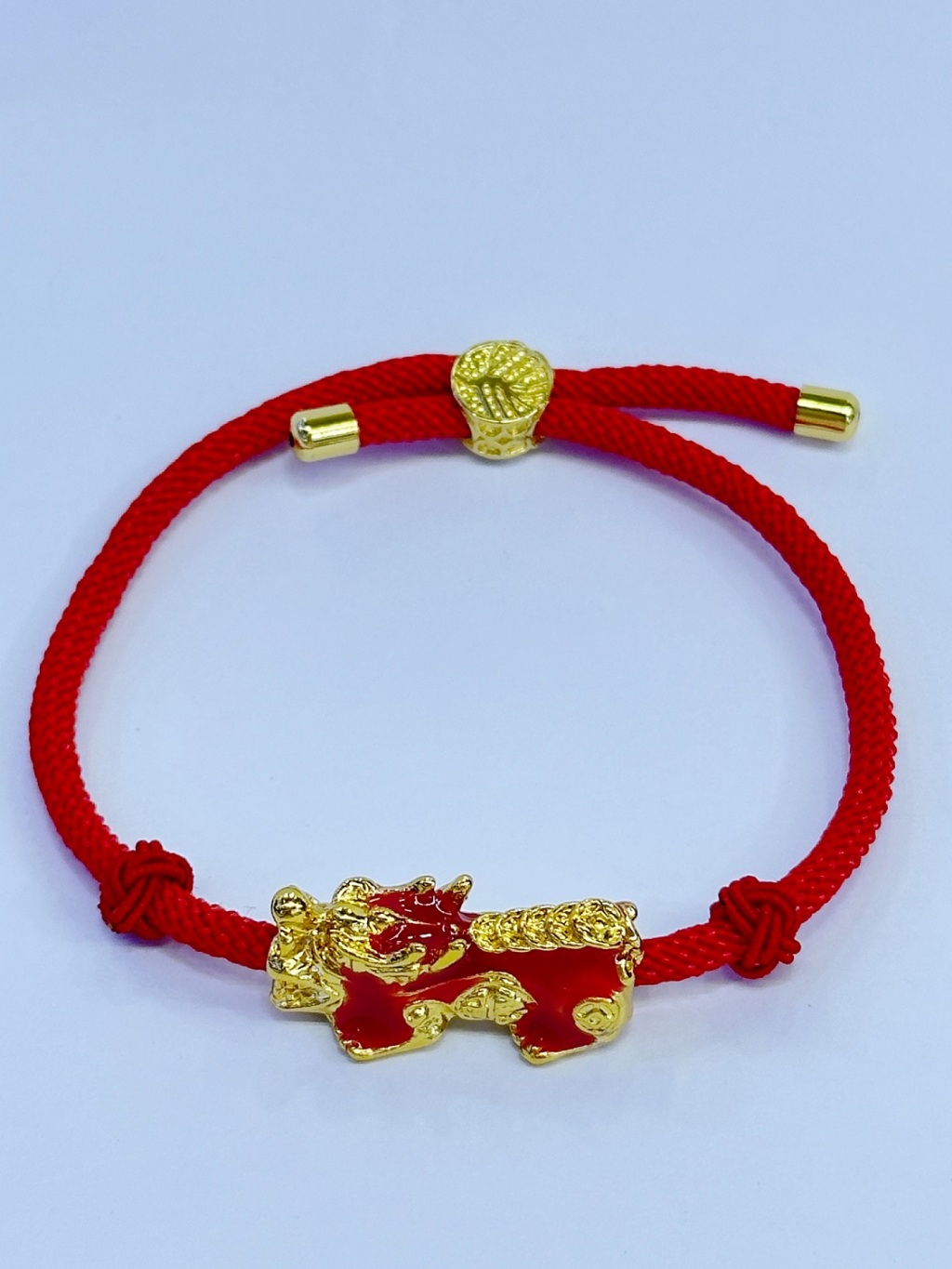 bracelet money capture piyao red string good luck charms pixiu piao ...