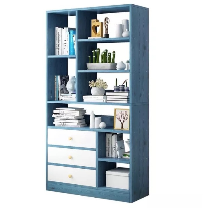 FFE Modern Bookshelf Storage and divider (80x24x160cm) | Shopee Philippines