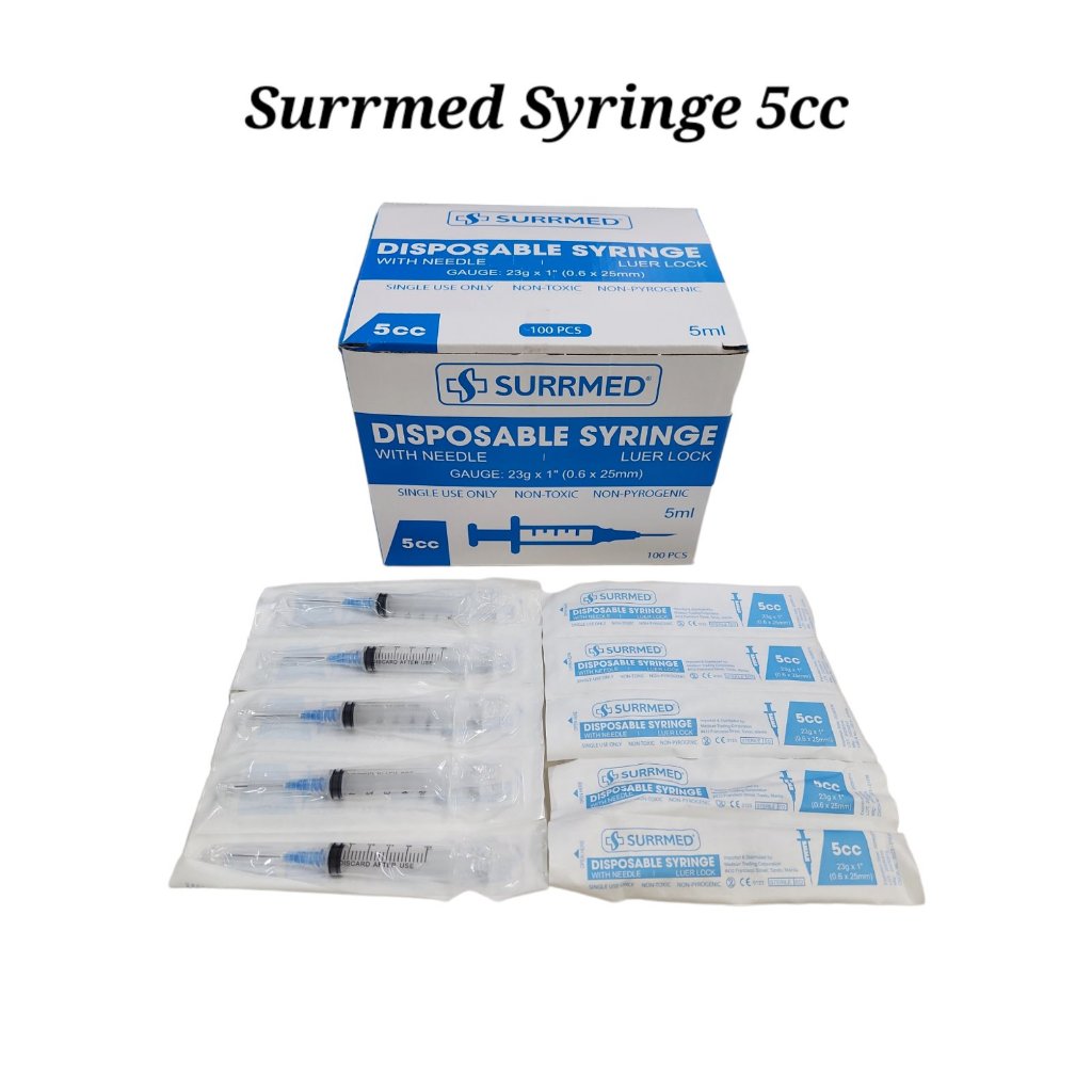 Disposable Syringe 100pcs per box Sure-Guard, Prime, Indoplas (SOLD PER ...