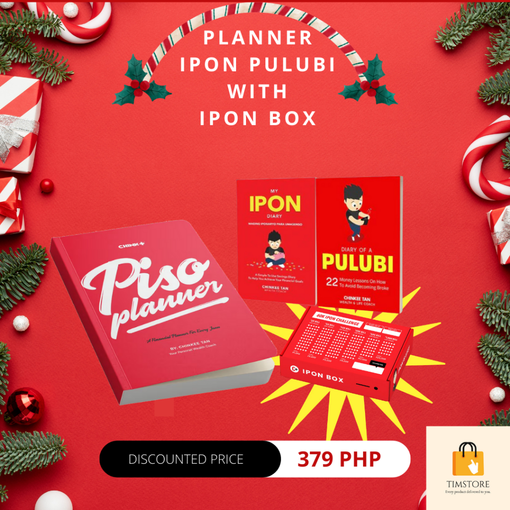 2024 Piso Planner Ipon Diary of a Pulubi with FREE IPON BOX Chinkee Tan Best Seller | Shopee ...