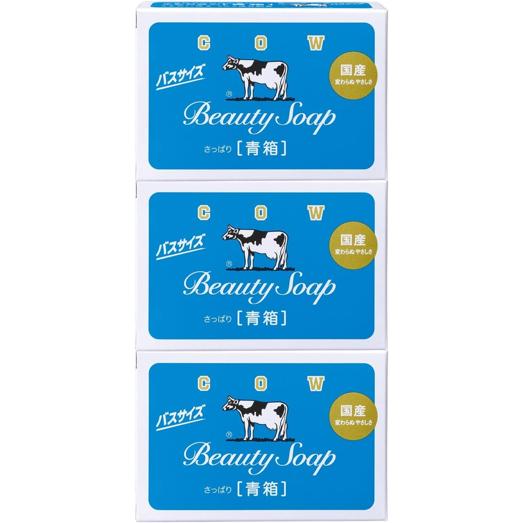 COW Beauty Soap MADE IN JAPAN Milk Soap Kyoshisha 3PCS | Shopee Philippines