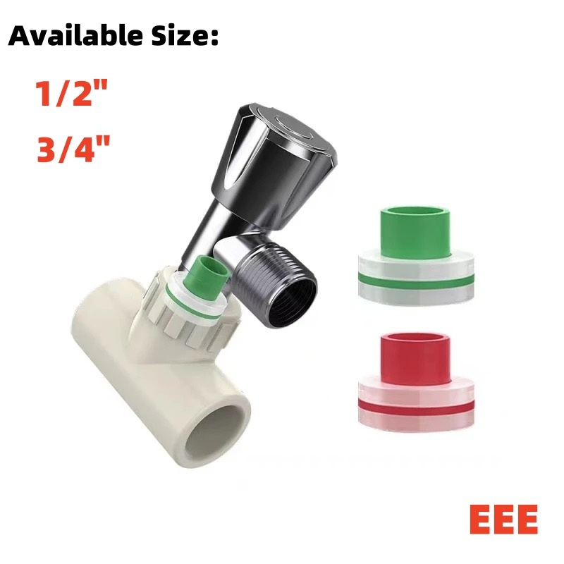 PPR Silicon Gasket Faucet PPR Pipe Plugs Leak-proof Sealing Gasket Sealing Ring1/2' Triangle ...