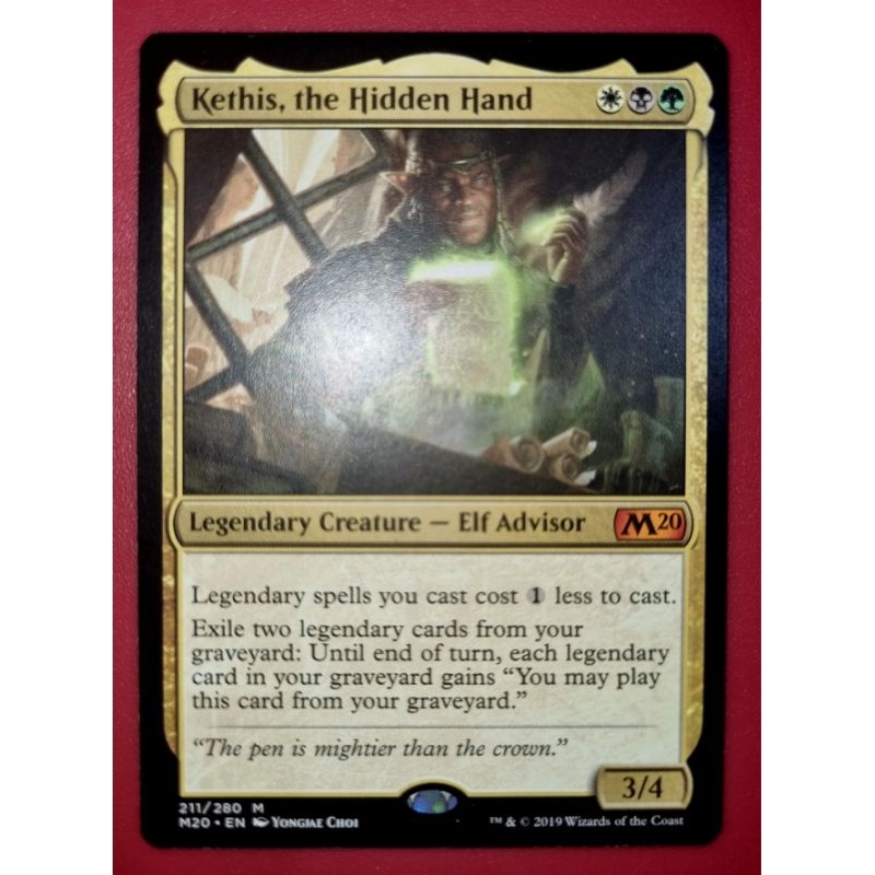 Kethis, the Hidden Hand M20 (Nonfoil) | Shopee Philippines