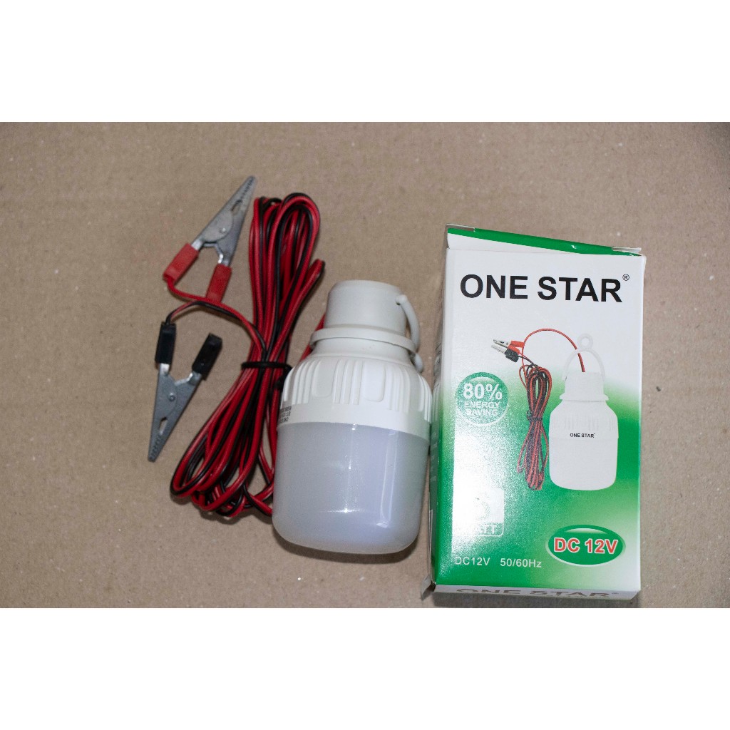 One Star 12V LED Bulb for Emergency Light 10 Watts 12 Volts | Shopee ...