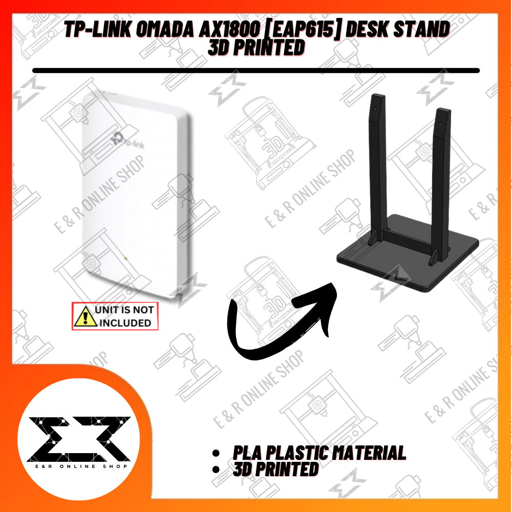 TP-L1NK Omada AX1800 [EAP 615] Wall Plate Desktop Stand 3D Printed ...