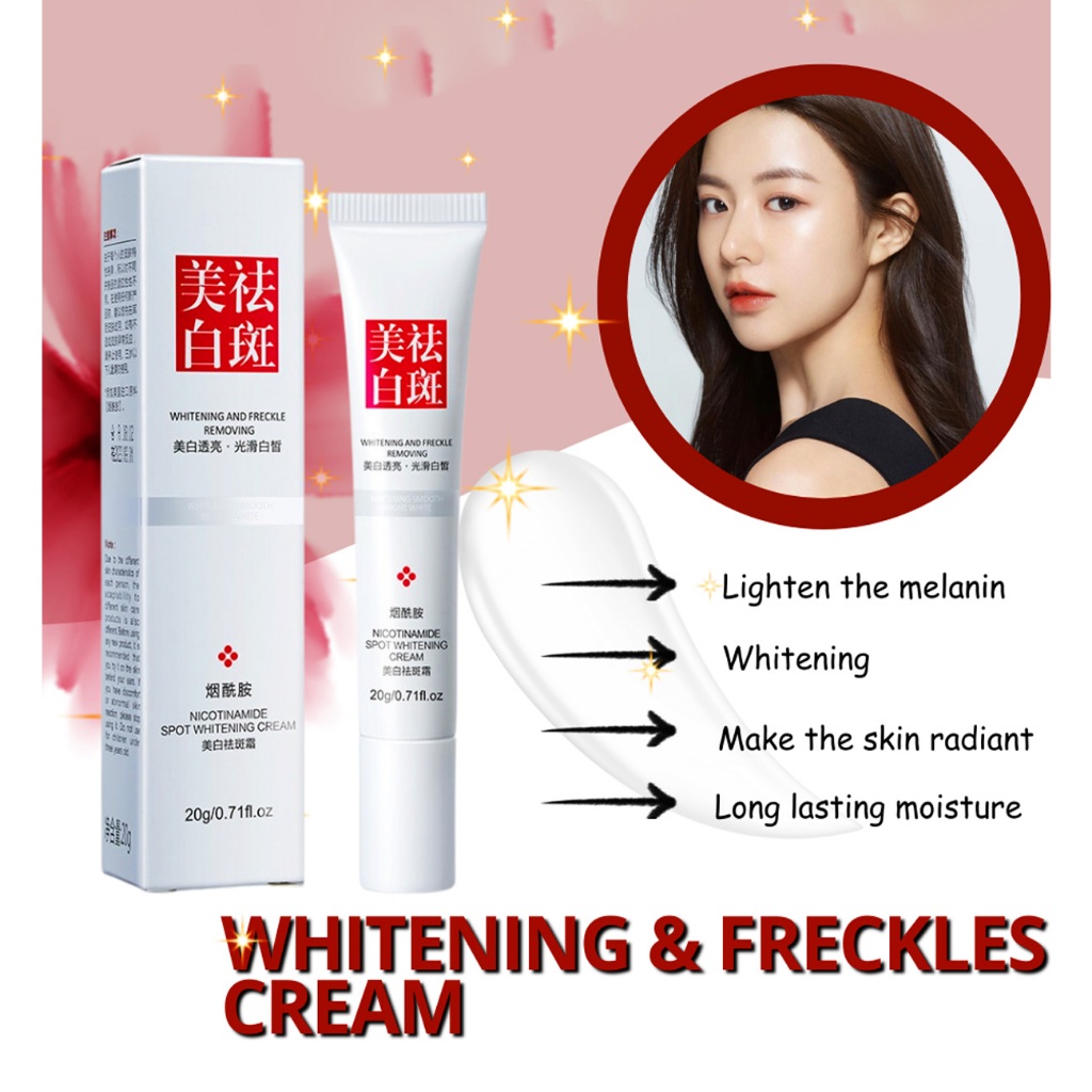Pekas Remover Effective Melasma Cream Anti Freckle Collagen Brighten ...