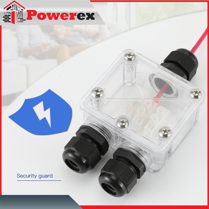 IP68 Outdoor Transparent Waterproof Junction One in and Two out ...