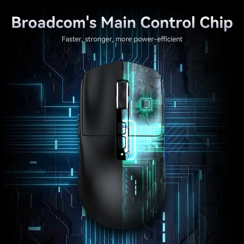 Attack Shark X6 Wireless Gaming Mouse Tri-Mode 2.4G USB-C Wired ...