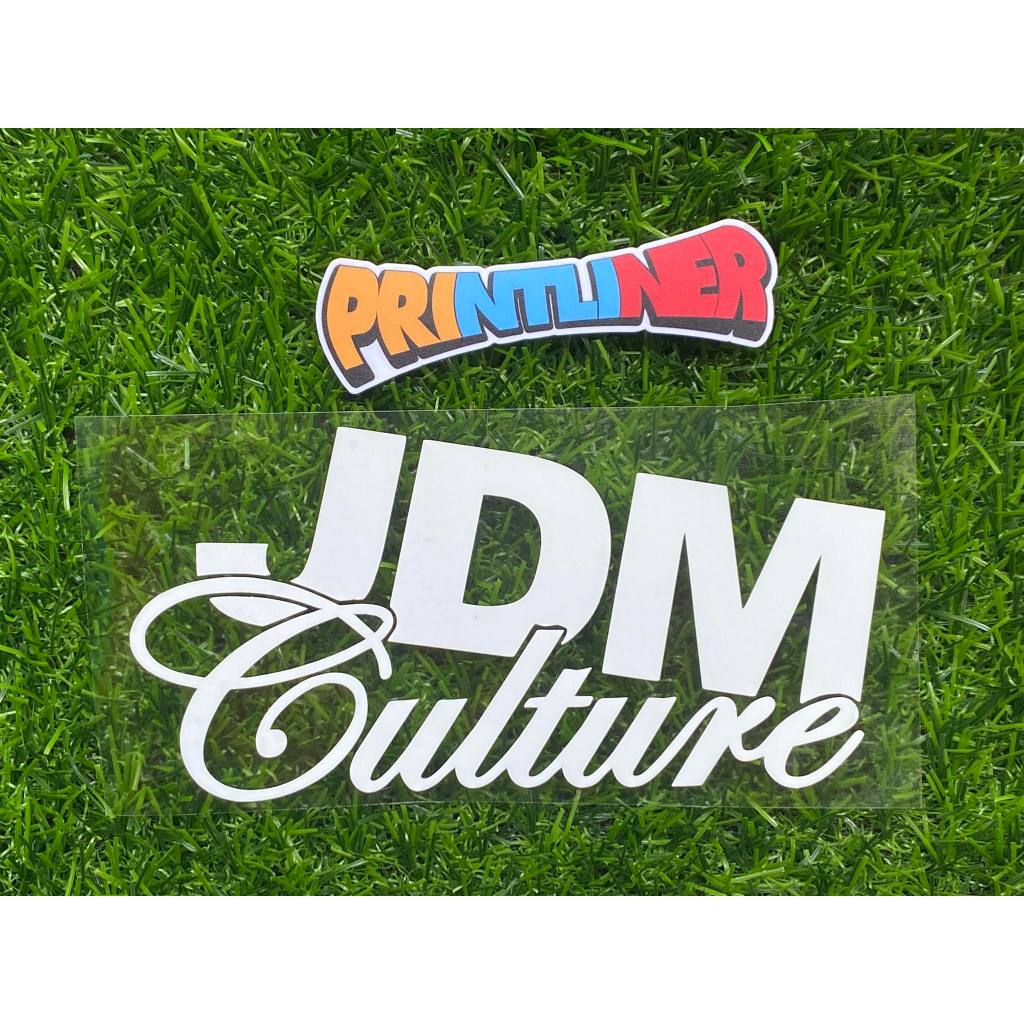 JDM CULTURE STICKER DECALS FOR MOTORCYCLE, CARS & ETC (WATERPROOF ...