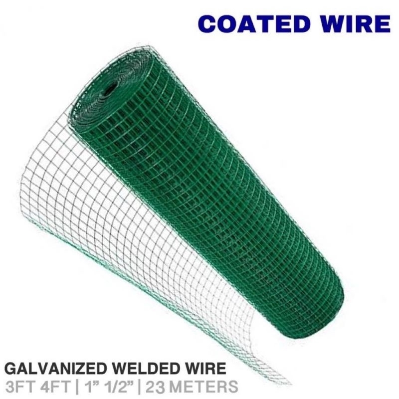 Coated Welded Wire Mesh Screen Chicken Wire Salandra Sold Per Roll 3ft ...