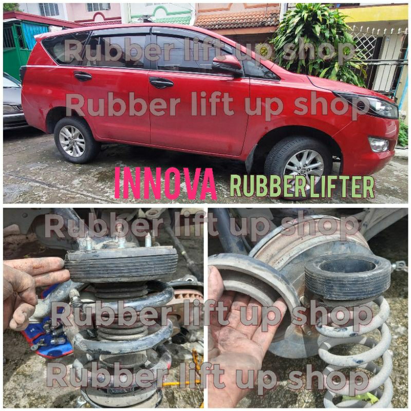 heavy duty rubber lifter for Toyota Innova 2pcs in 1 order | Shopee ...