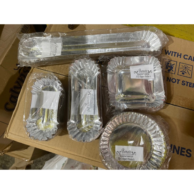 Paper Plate (Small) - Footlong / Siomai / Fishball / Hotdog /Kikiam ...