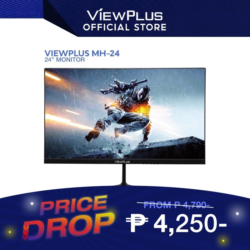 Viewplus 24” Monitor MH-24 (IPS, HDMI/VGA, 75Hz) | Shopee Philippines