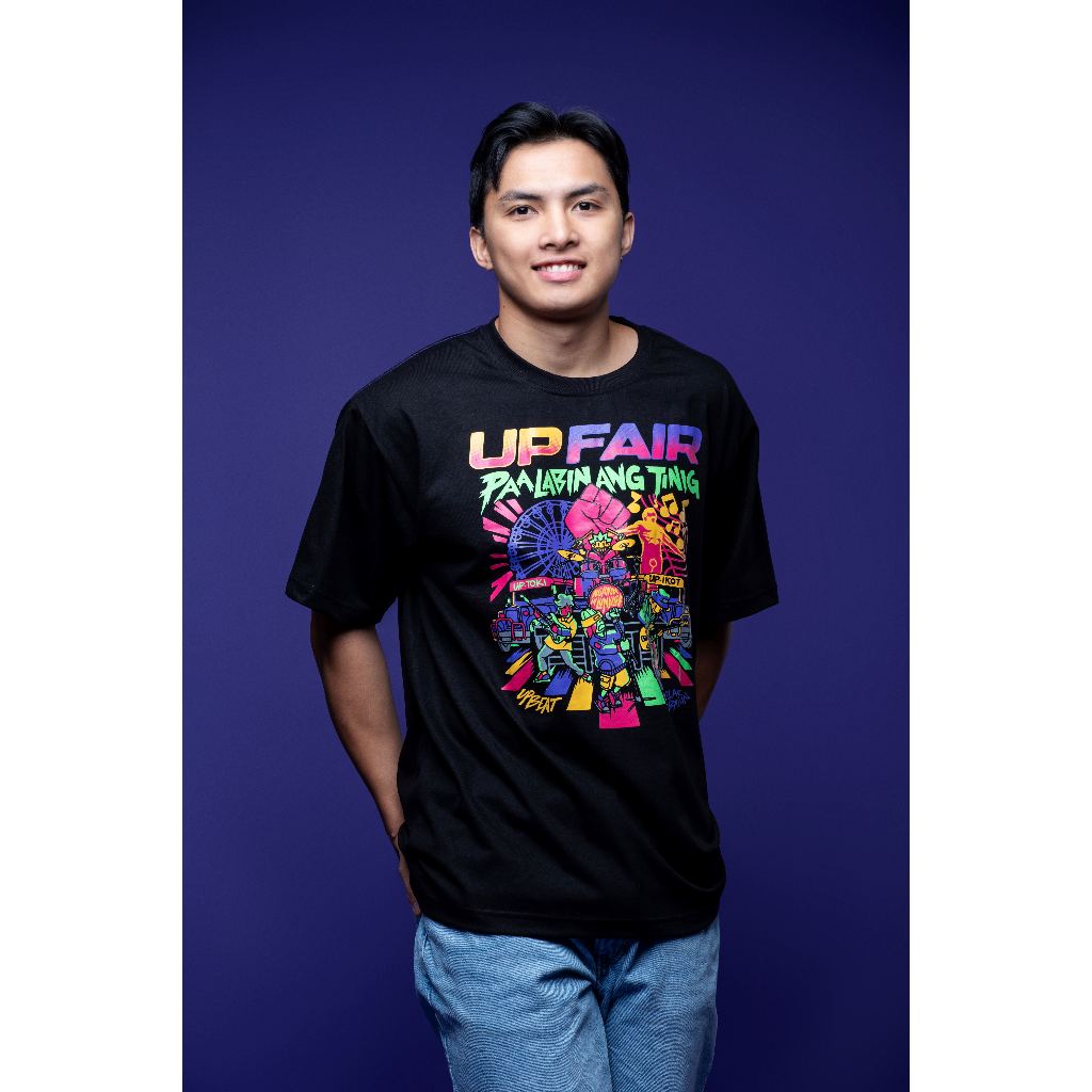 UPBEAT x UP FAIR 2024--UP Fair Shirt Design#2 Black | Shopee Philippines