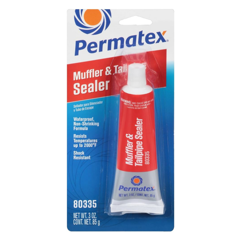 Permatex Muffler and Tailpipe Sealer Waterproof, Non-Shrinking Formula ...