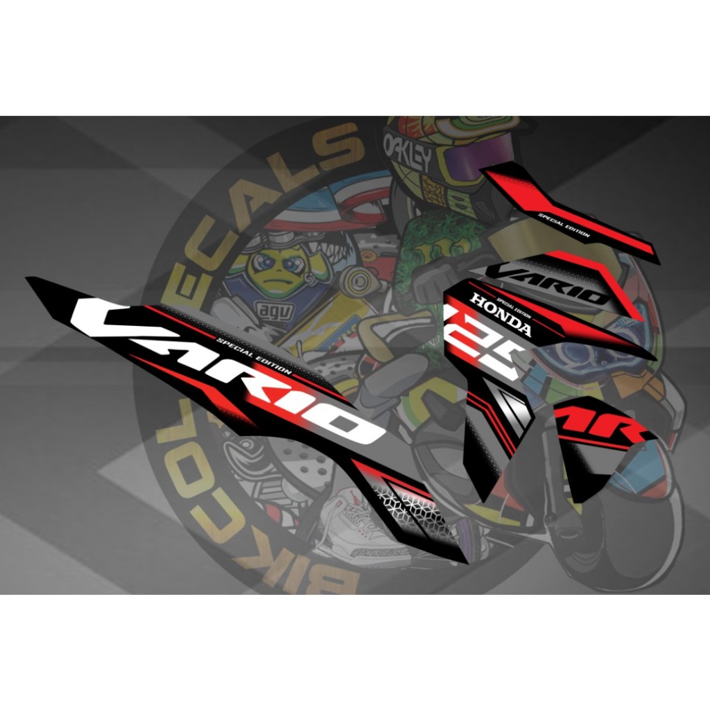 honda click vario v3 decals 22 bikcoldecals | Shopee Philippines
