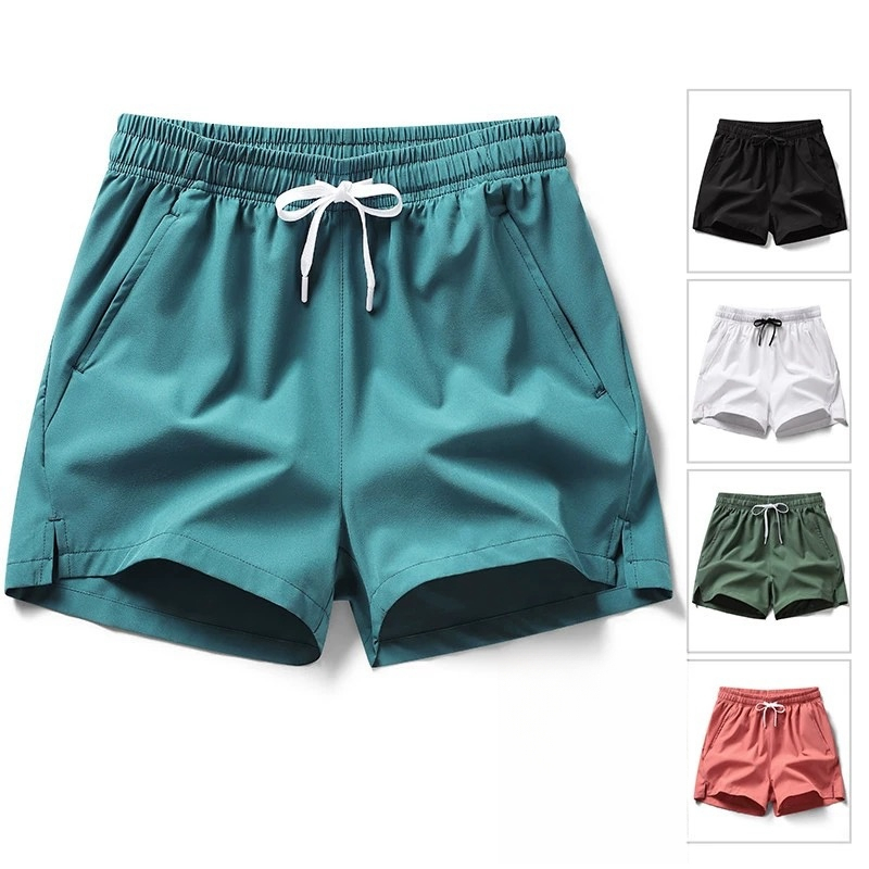 260# Taslan Sports Running Shorts With zipper Unisex Summer Beach ...