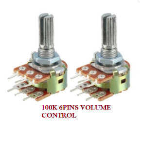 100k Potentiometer 6legs Sakura Konzert Universal Volume Control 6 pin ...