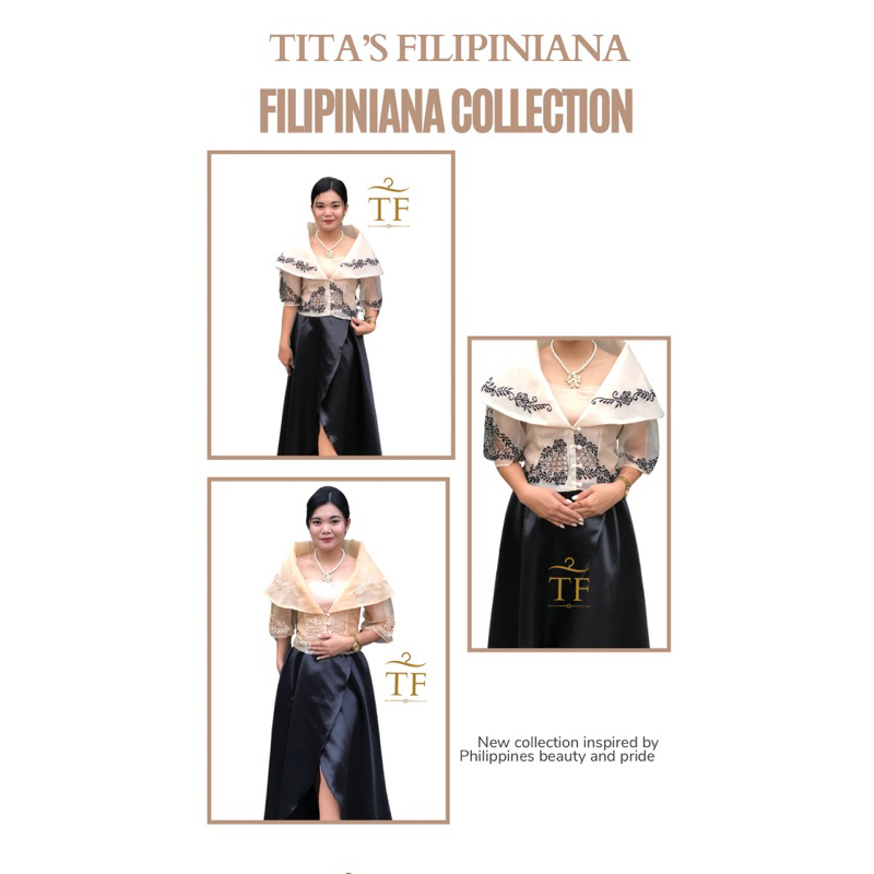 Maria Clara Modern Filipiniana | Shopee Philippines