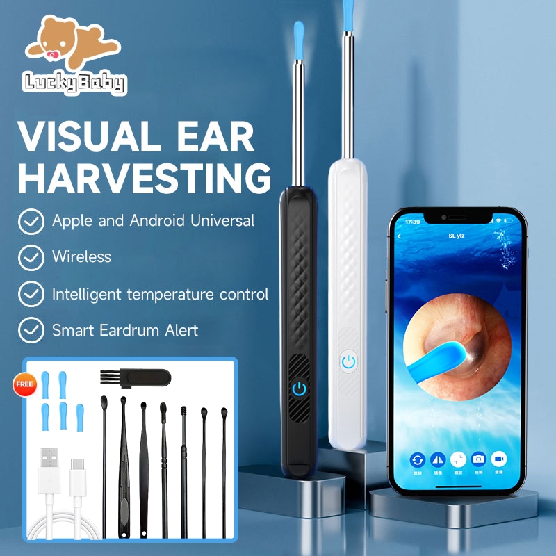 Wireless WiFi Ear Cleaner Intelligent Ear Pick with Camera Visual Ear ...