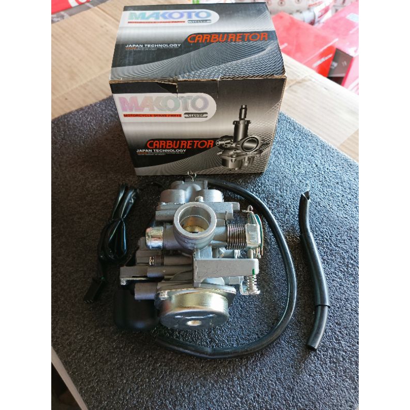 🇮🇹MAKOTO HONDA BEAT 110 STOCK CARBURETOR/CARBURATOR HEAVY DUTY /PLUG ...