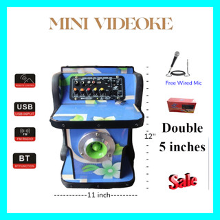 New Model Mini Videoke Machine SMALL size(Assorted Design) Super Heavy ...