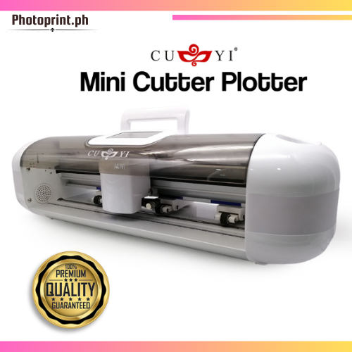 CUYI Mini Cutter Plotter Bluetooth Touch Screen Vinyl Decal & Sticker with Loudspeaker | Shopee ...