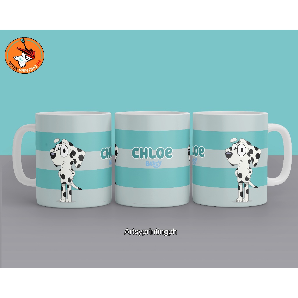 ARTSY-BLUEY TV SHOW CHLOE MUG COLLECTION | Shopee Philippines