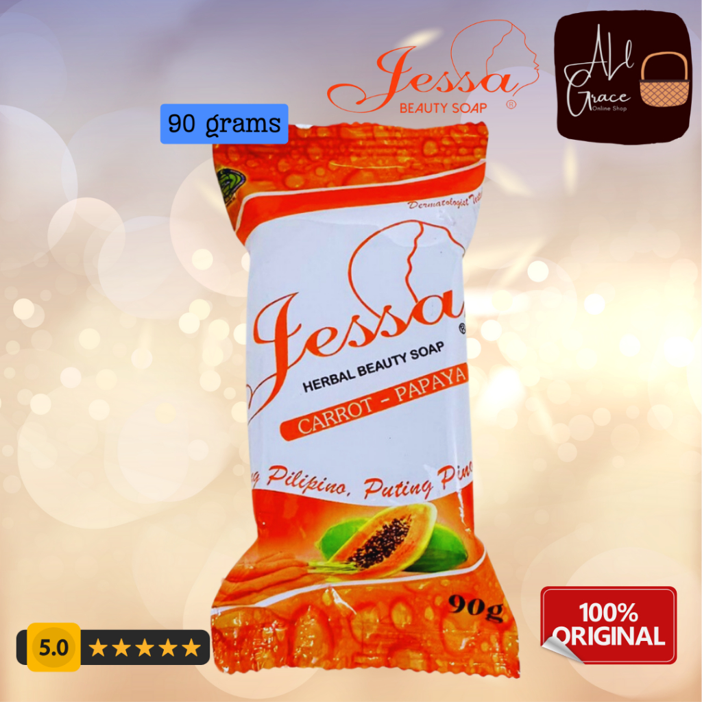 Jessa Herbal Beauty Soap 90g Jessa Soap Carrot Papaya and Milk for All ...