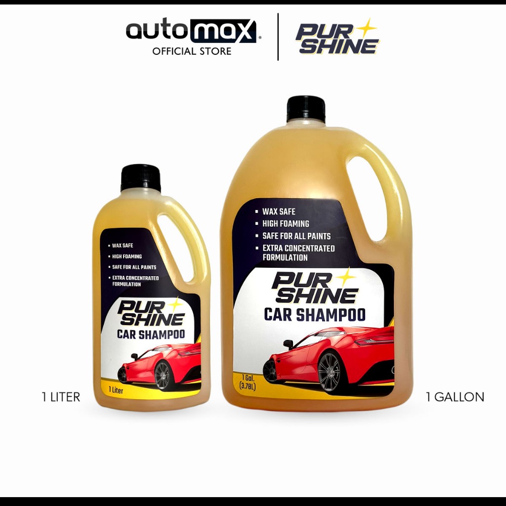 PurShine Regular Shampoo for Car / Vehicle / Motorcycle / Scooter - 1 ...