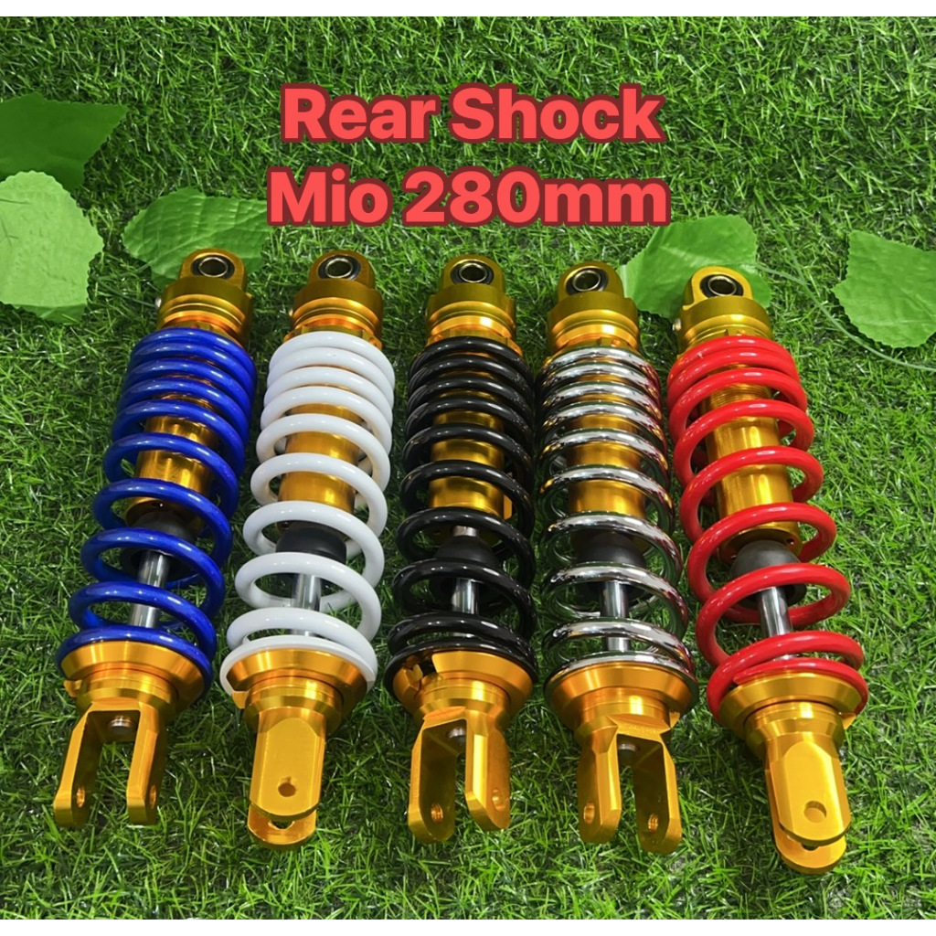 Rear Shock 280mm (#3574-280mm) - Mio Sporty/Mio i 125 / Mio Soul / Beat ...