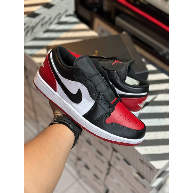 J1 Low - Bred Toe GS (WOMEN’S SIZES) | Shopee Philippines