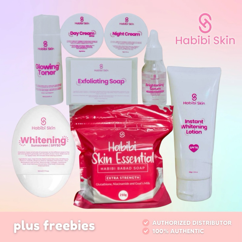 Habibi Skin HABIBI BABAD SOAP • WHITENING SUNSCREEN • GLOWING FACIAL ...