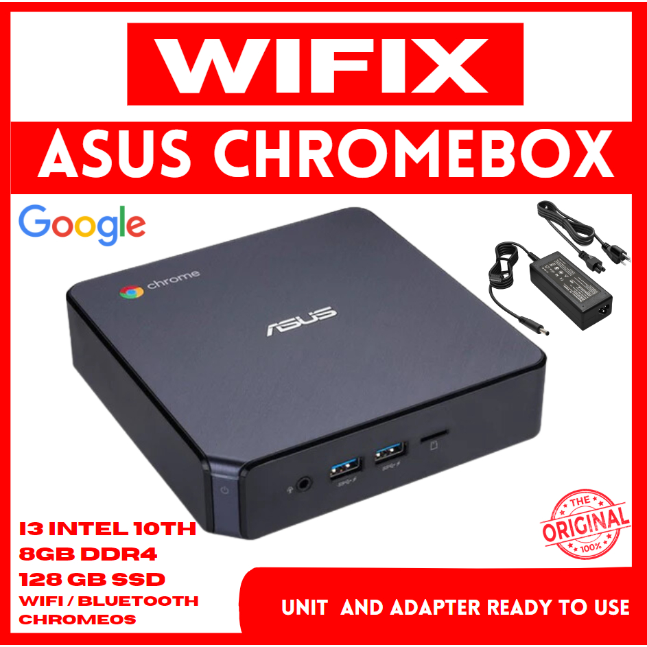 CHROME BOX MINI PC ORIGINAL CHROMEOS i3 8GB 128GB | Shopee Philippines