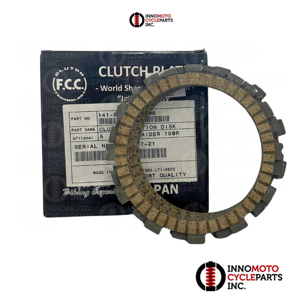 FCC Clutch Lining for Suzuki Raider 150R | Shopee Philippines