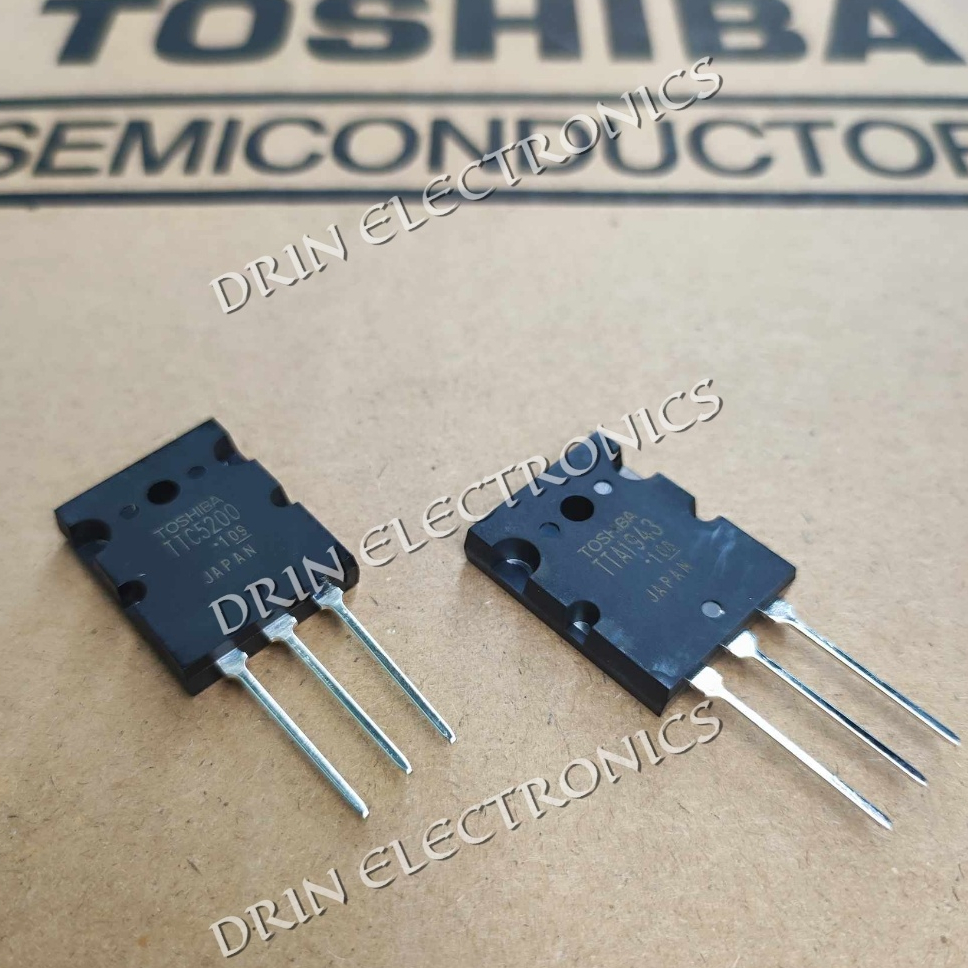 TTC5200 / TTA1943 TOSHIBA JAPAN ORIGINAL C5200 / A1943 TRANSISTOR | Shopee Philippines