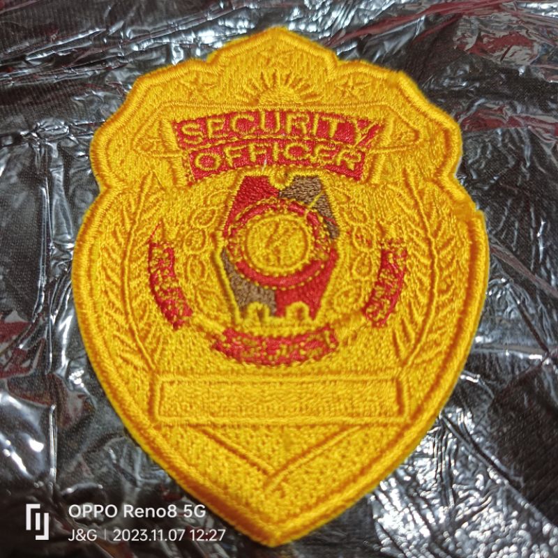 security guard patches sets | Shopee Philippines