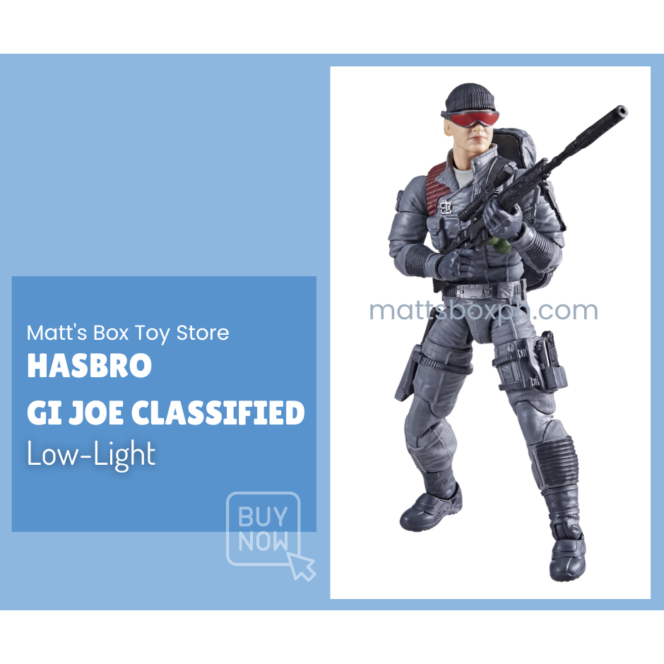[0224] GI Joe Classified Series Low-Light | Shopee Philippines