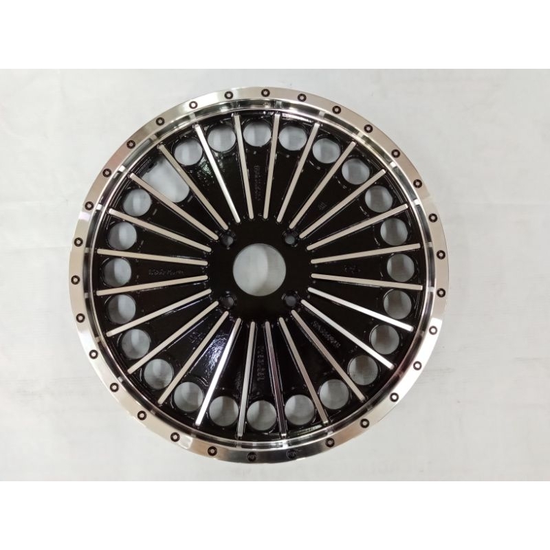 Sidewheel Mags R8 LS3 Black Kalesa type with hub and bearing | Shopee ...