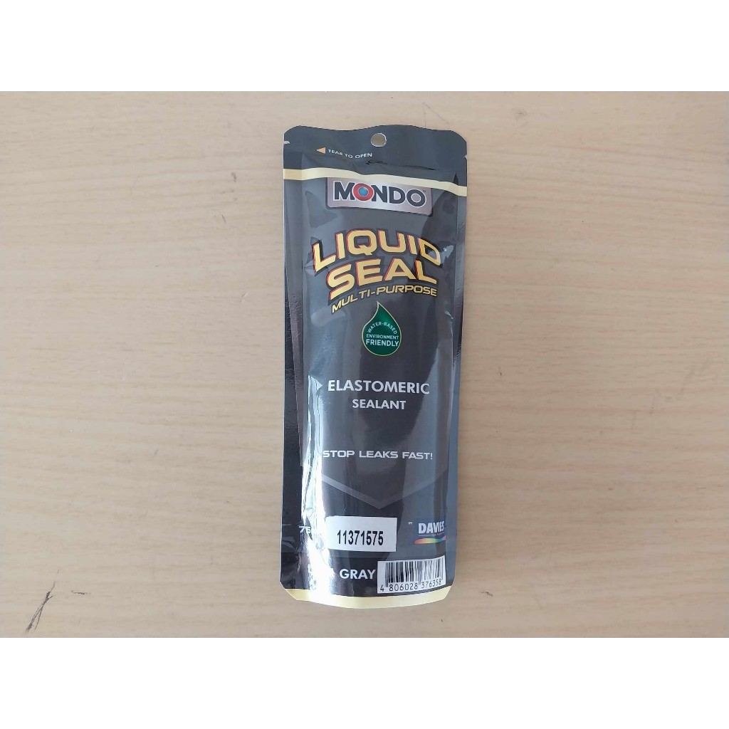 Mondo Liquid Seal Multi-purpose Elastomeric Sealant Gray 75ml | Shopee Philippines