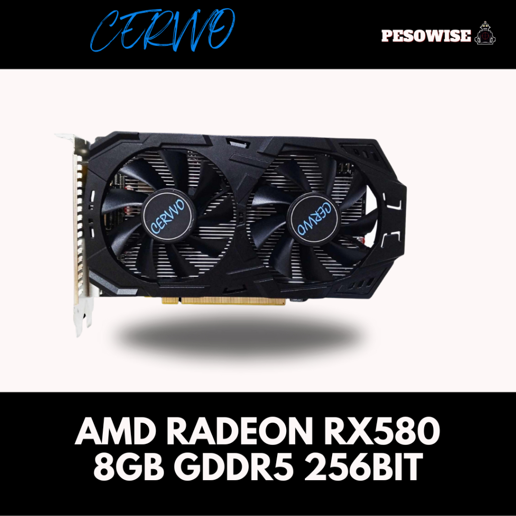 AMD RADEON RX580 8GB GDDR5 256BIT VIDEO CARD | Shopee Philippines