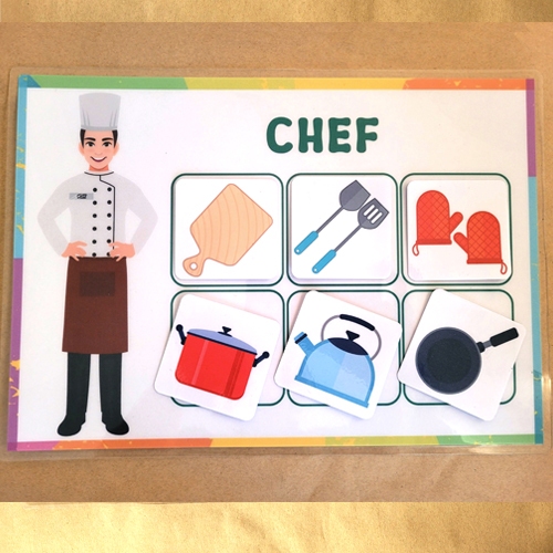 Community Helpers Interactive Activity Laminated Learning Materials ...