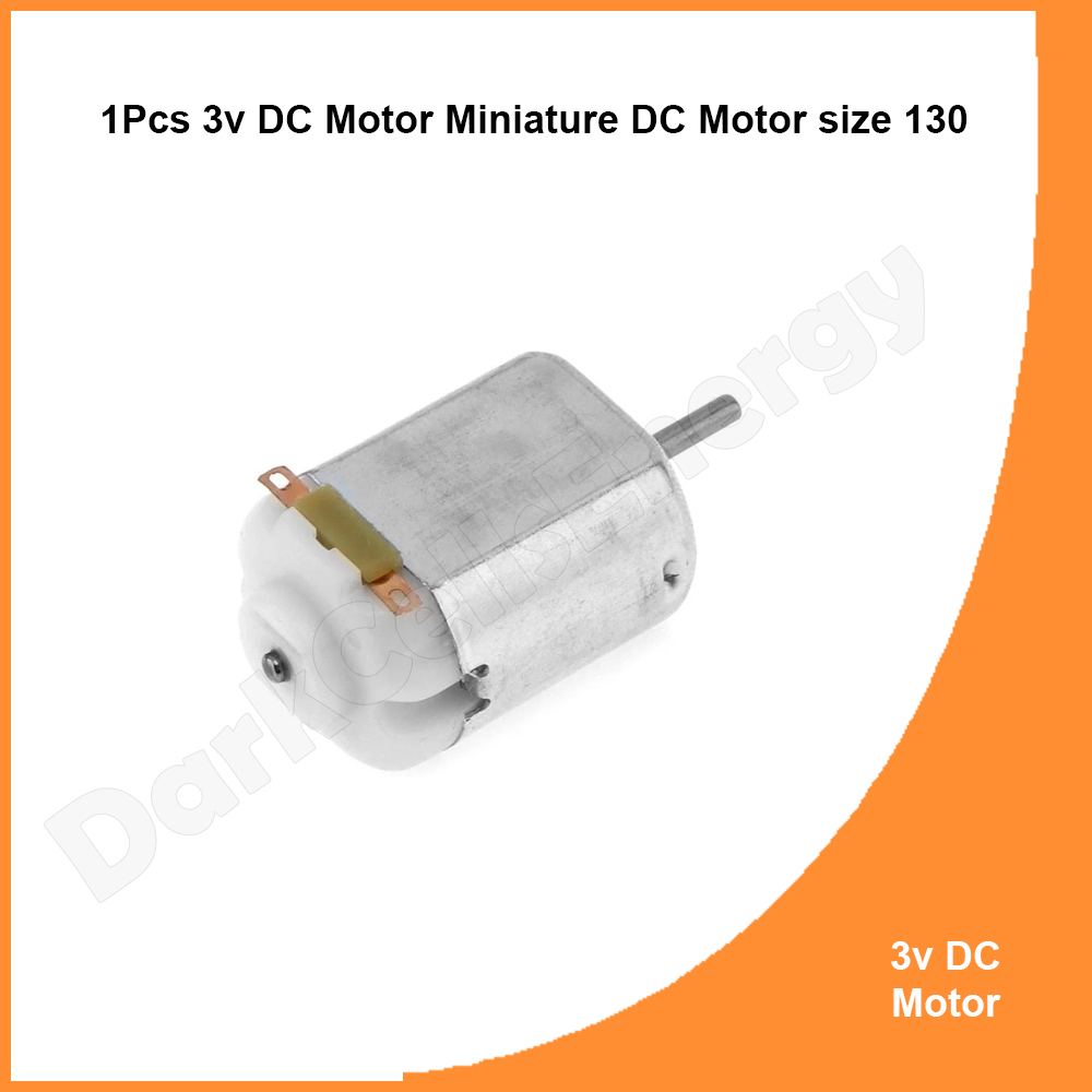 1pcs DC Toy 130 motor 3V-6V miniature motor Square | Shopee Philippines