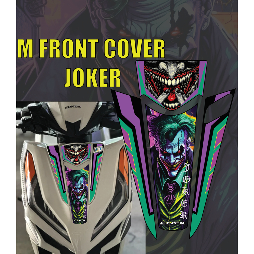 HONDA CLICK V3 FRONT COVER DECALS/HONDA CLICK STICKER/HONDA DECALS ...