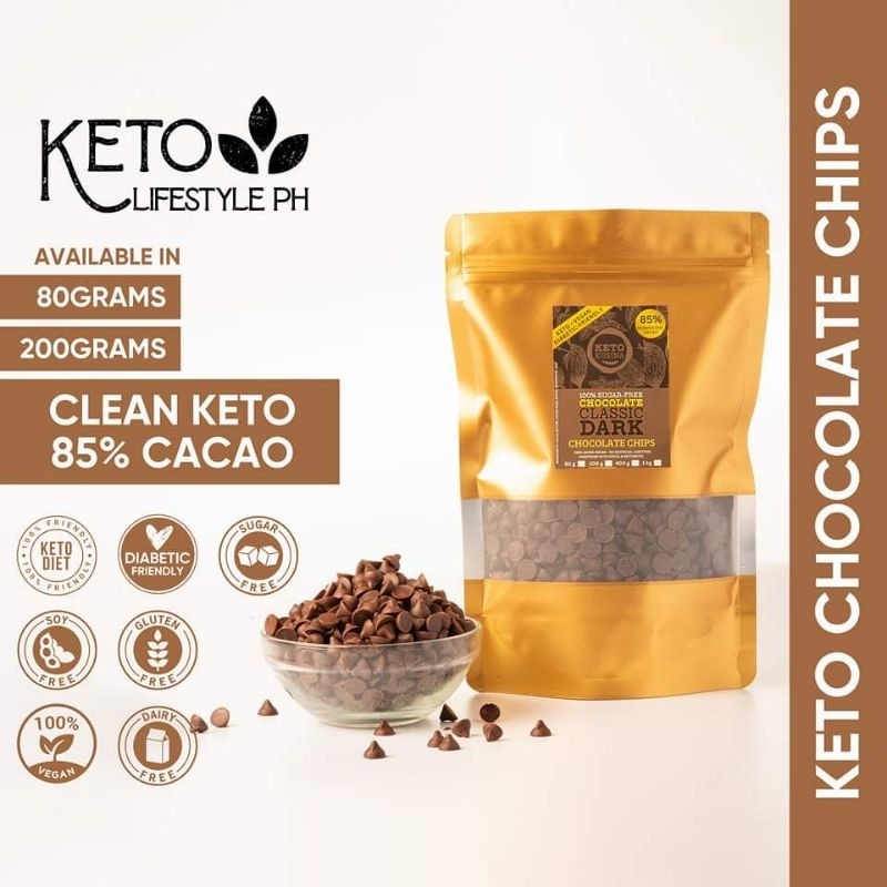 Chocolate Chips Keto Kusina (KETO/LOW-CARB/SUGAR-FREE/DIABETIC APPROVED ...
